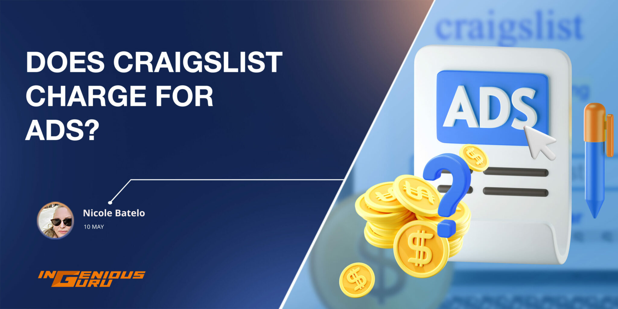 Does Craigslist Charge for Ads?